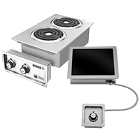 Hatco GRSR-15 White Granite 15" Diameter Drop In Round Heated Shelf ...