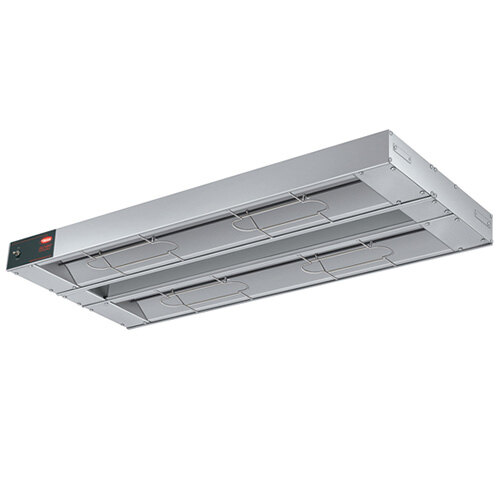Hatco GRA-60D Glo-Ray 60" Aluminum Dual Infrared Warmer with 3" Spacer ...