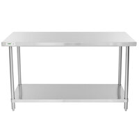 Regency Spec Line 30" x 60" 14 Gauge Stainless Steel Commercial Work ...