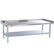 Regency 30" x 60" 16-Gauge Stainless Steel Equipment Stand with ...